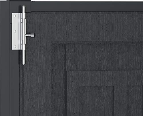 Duramax 35525 Yarmate Plus Outdoor Vinyl Storage Shed, Adobe/Gray