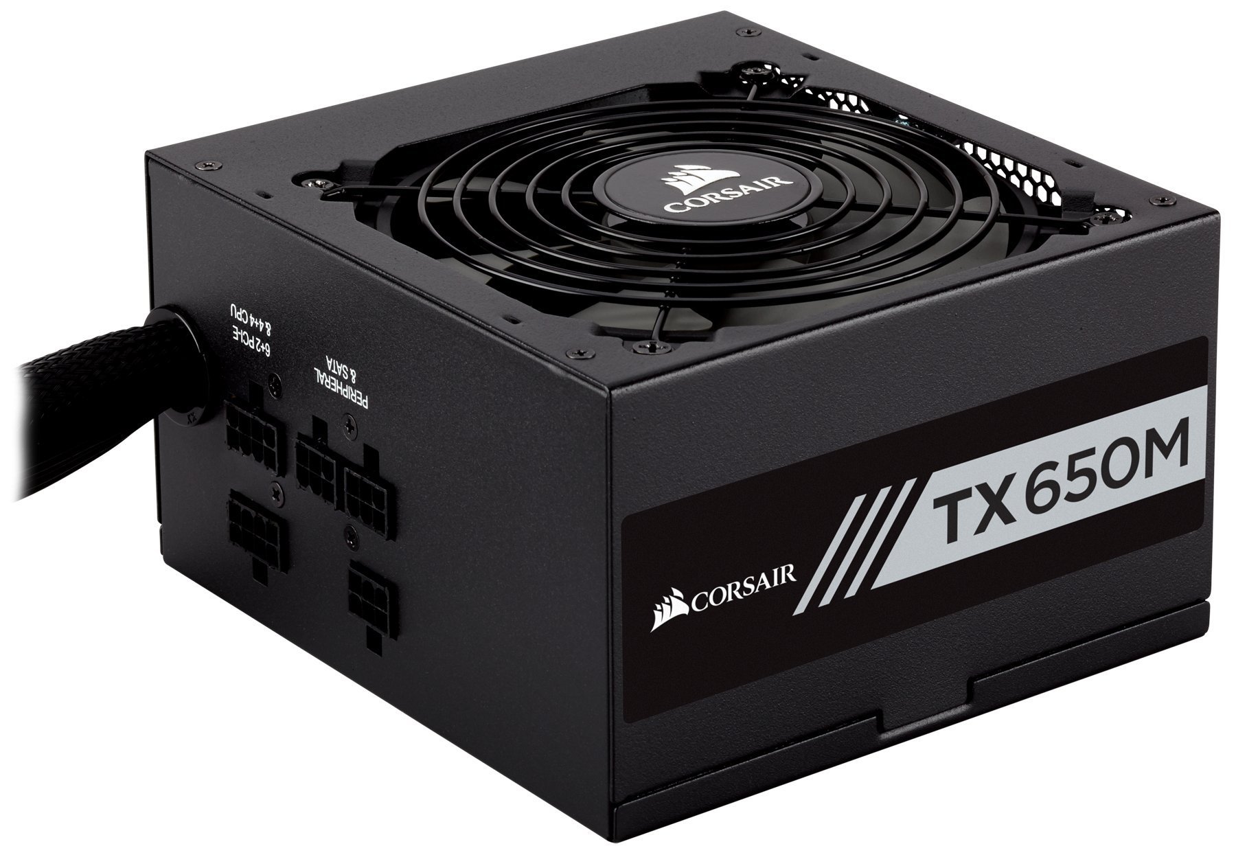 CORSAIR TXM Series, TX650M, 650 Watt, 80+ Gold , Semi Modular Power Supply (Renewed)