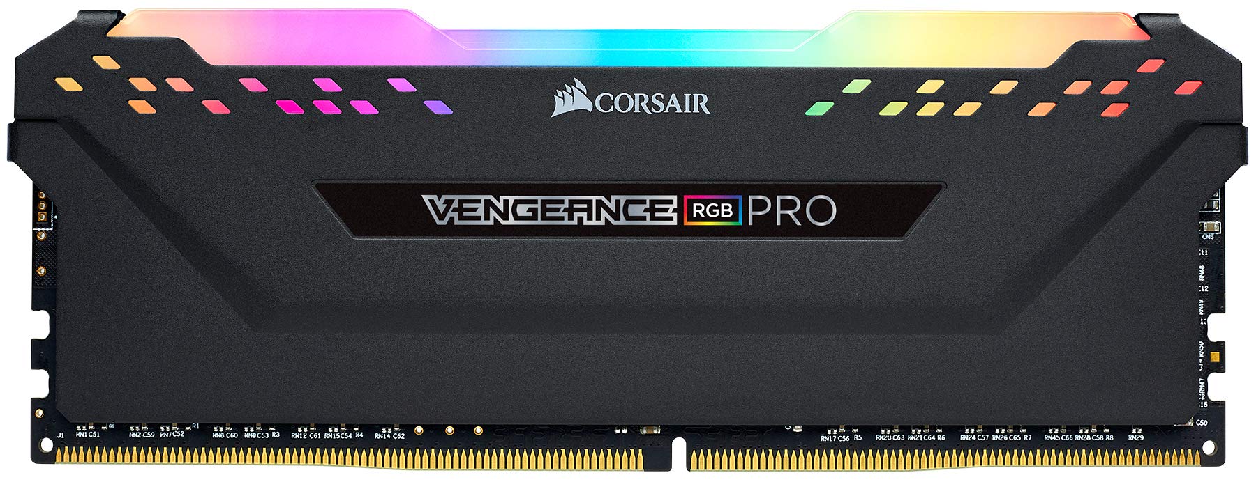 Corsair Vengeance RGB Pro 32GB (2x16GB) DDR4 4000 (PC4-32000) C18 Optimized for AMD X570 โ Black