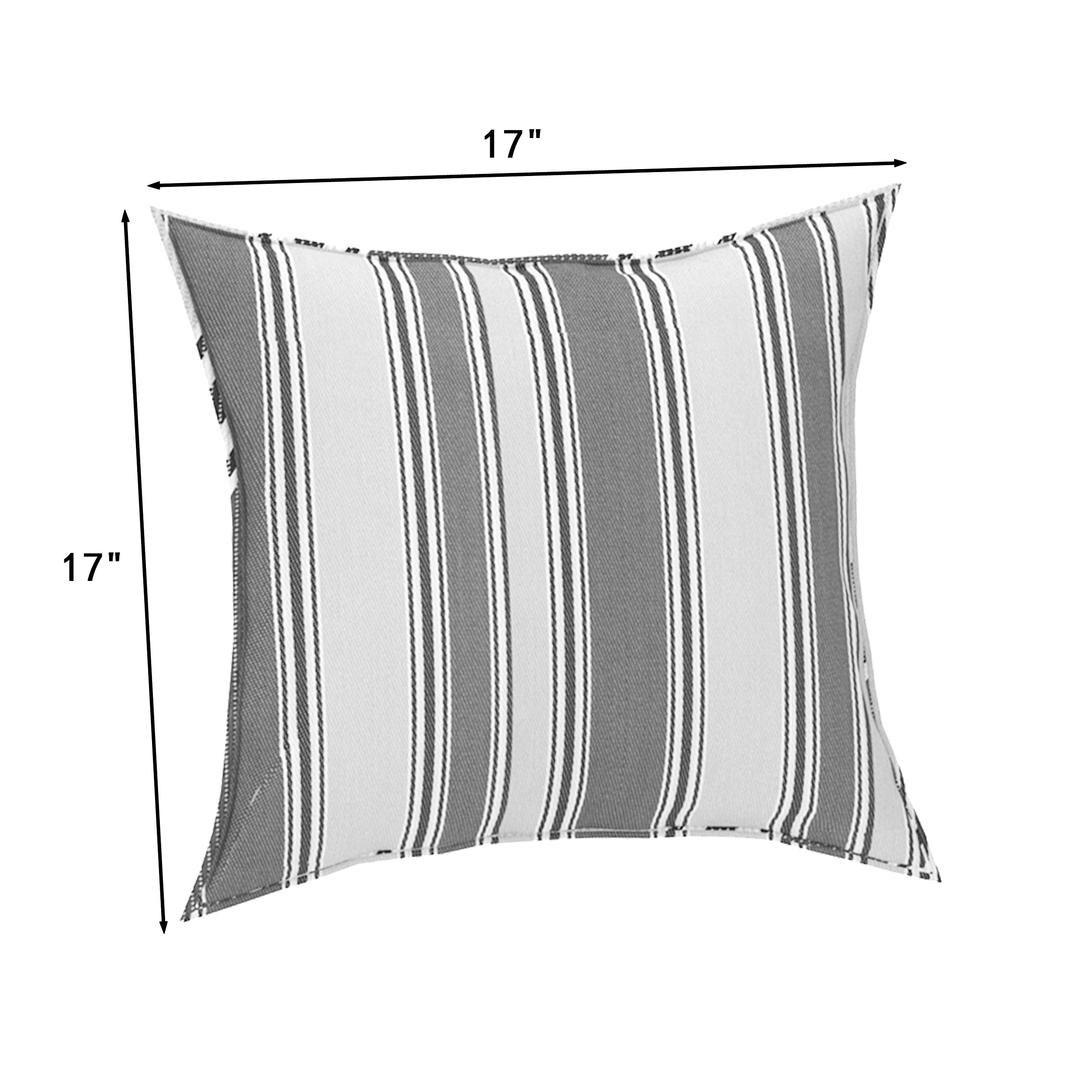 Creative Living Patio 24x24 Replacement Cushions with Decorative Pillows, 1 Count (Pack of 1), Red Mix