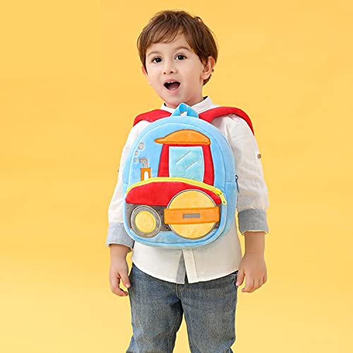 JBin Rich Little Kids Toddler Plush Backpack,Children's Diaper bag for Boys and Girls 1-3 Years Old