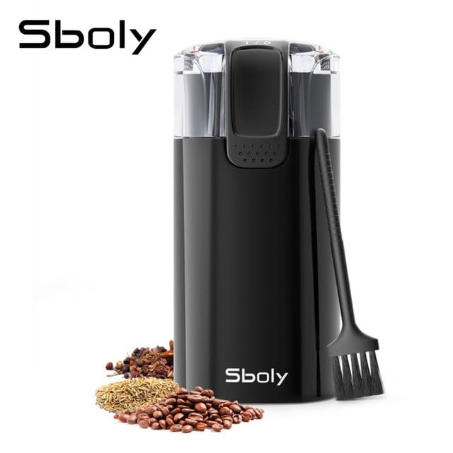 Conical Burr Coffee Grinder, Electric Coffee Grinder with 35 Grind Settings for 2-12 Cups