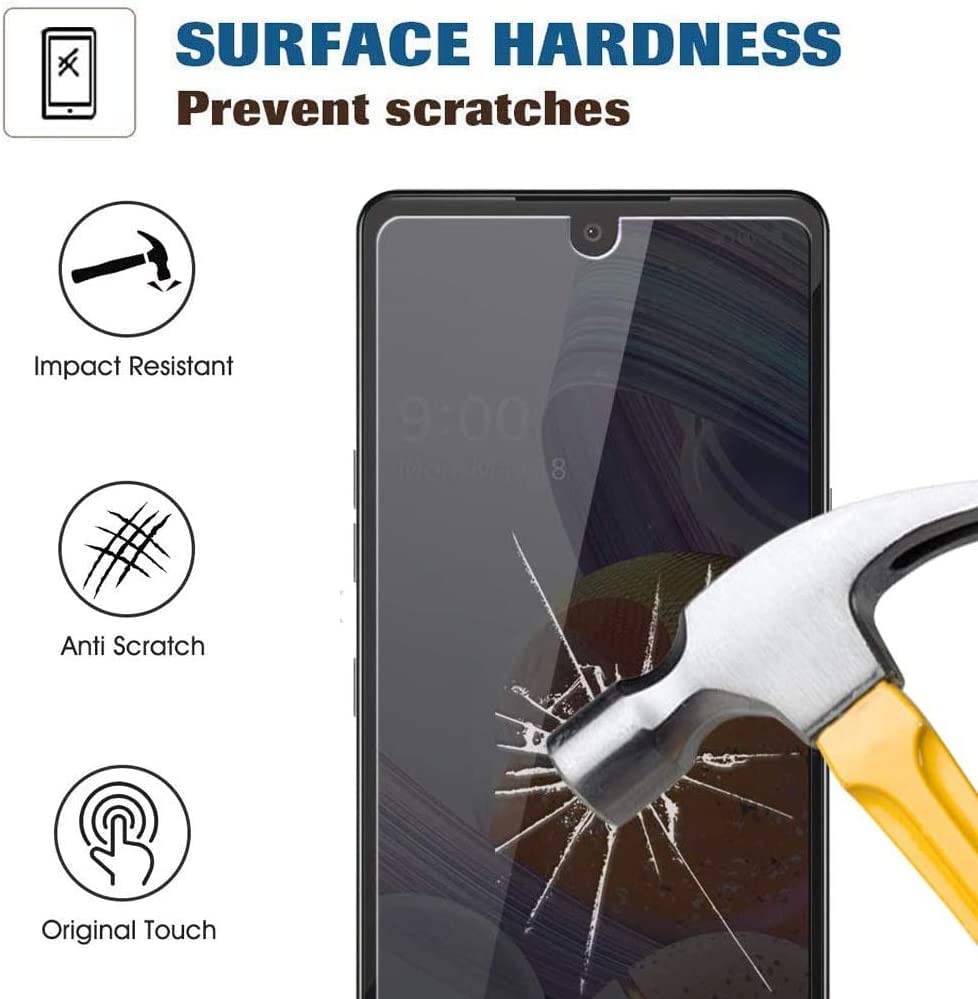 GLBLAUCK [2-Pack] Privacy Screen Protector for Samsung Galaxy S23 Ultra 5G, 9H Hardness Anti-Spy 3D Curve Edge Tempered Glass Screen Protectors for Samsung Galaxy S23 Ultra