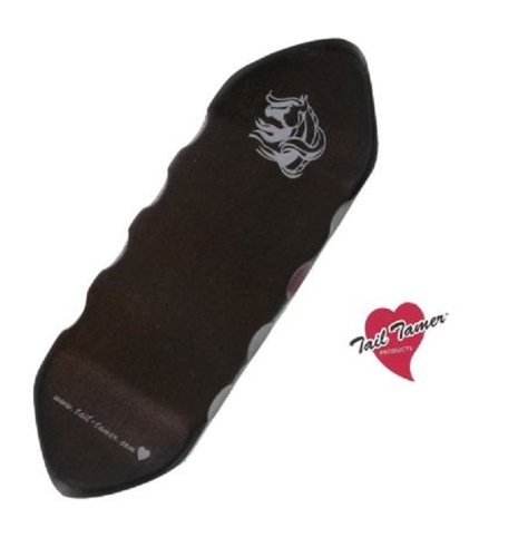 Tail Tamers W210 Great Grooves Wood Series Dandy Horse Hair Brush, Large