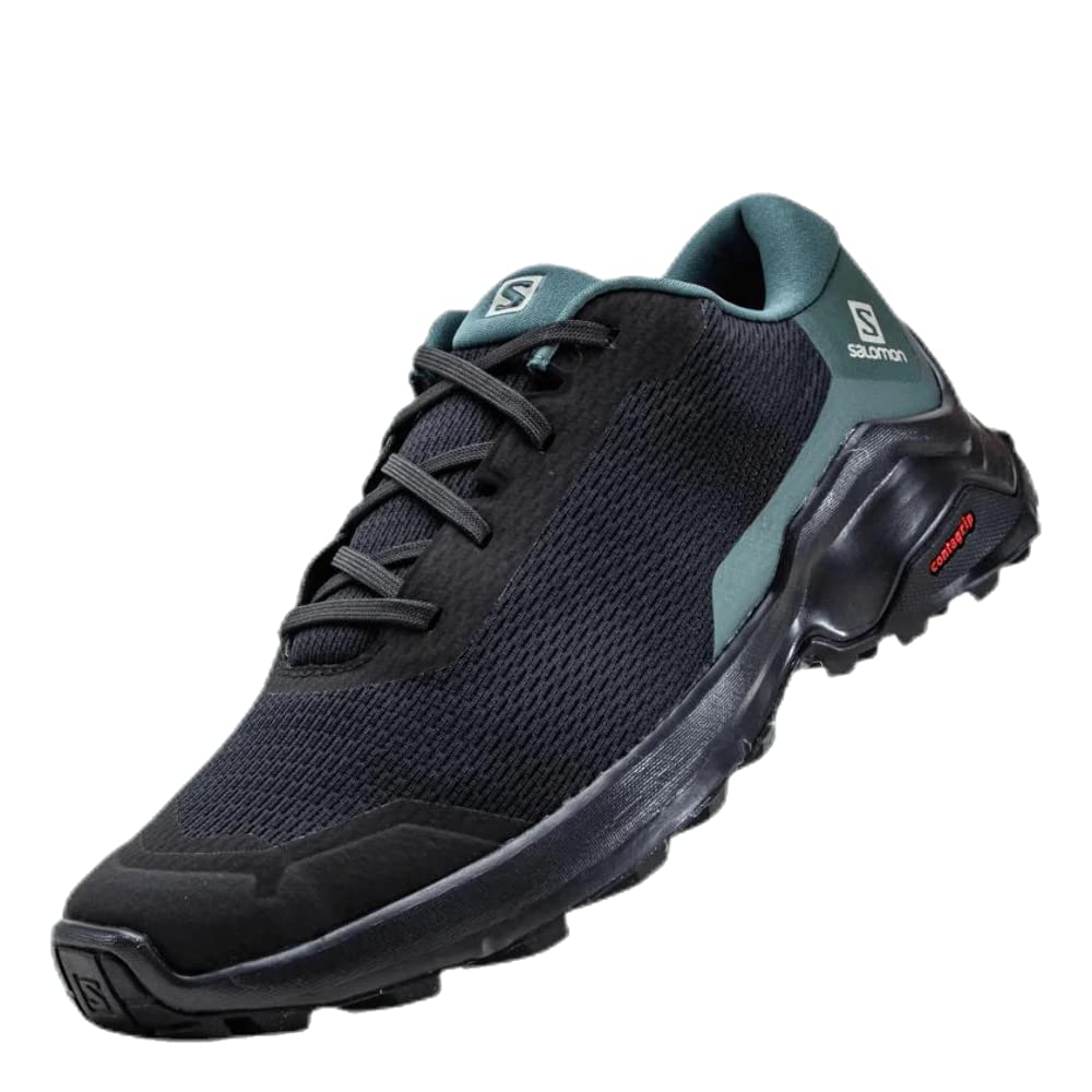 Salomon X Reveal Hiking Shoes for Women, Phantom/Balsam Green/Black, 9.5