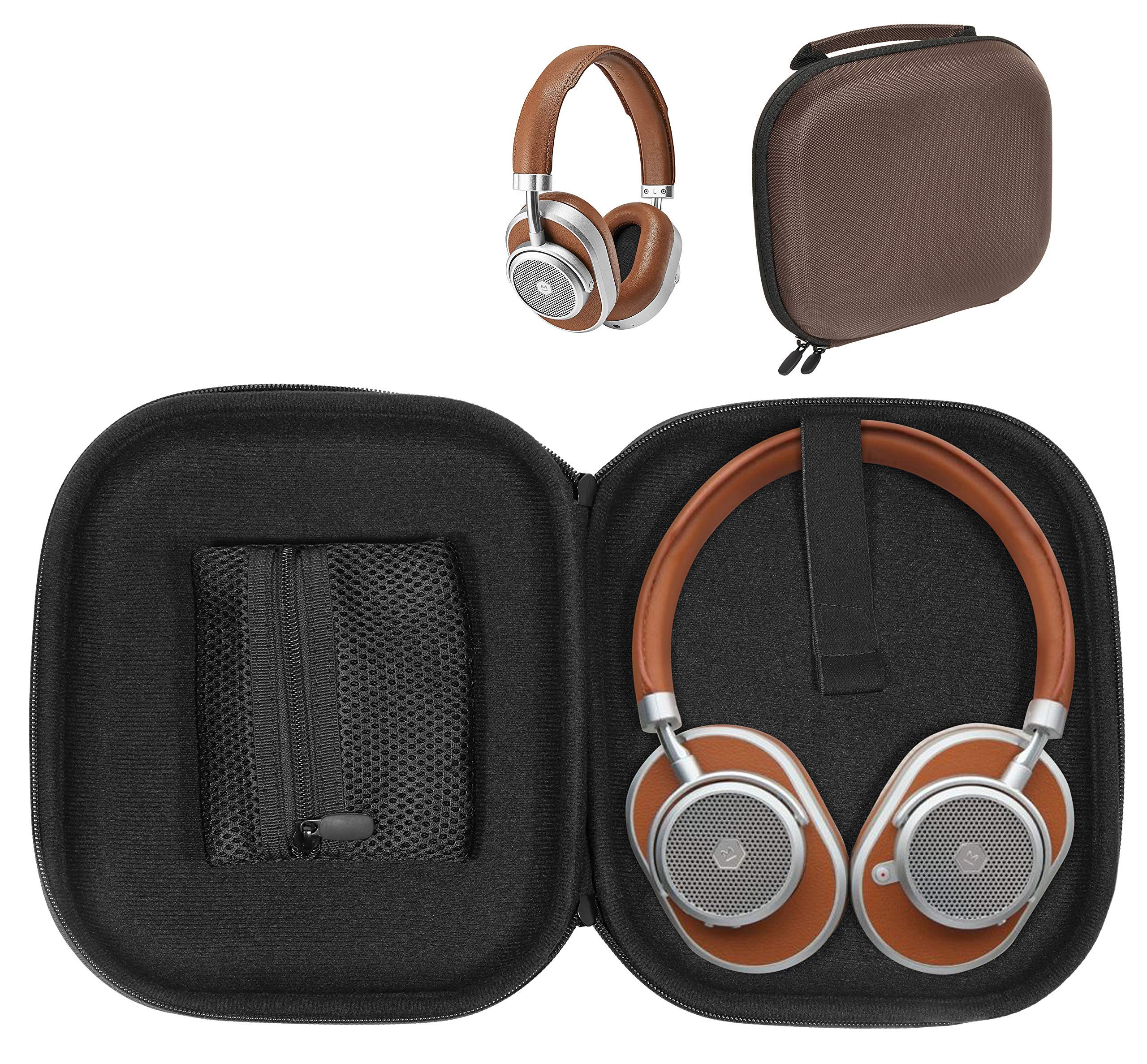 CaseSack Case for ATH-M50X, ATH-M50, ATH-MSR7GM, MSR7NC, MSR7BK, ANC7/9/29, ESW9, ESW10, ES88, WS77, Live 2; Plantronics BackBeat PRO 2; SONY MDRXB950, XB650, XB770, XB920, XB900, 10RBT