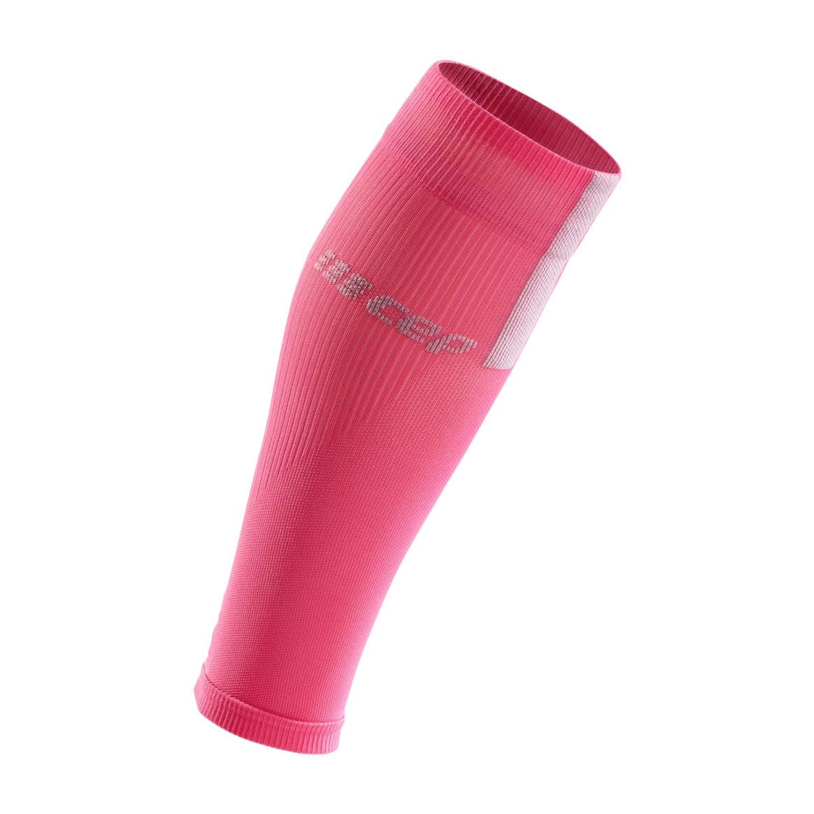 CEP Women's Compression Run Sleeves Calf Sleeves 3.0, Rose/Light Grey IV