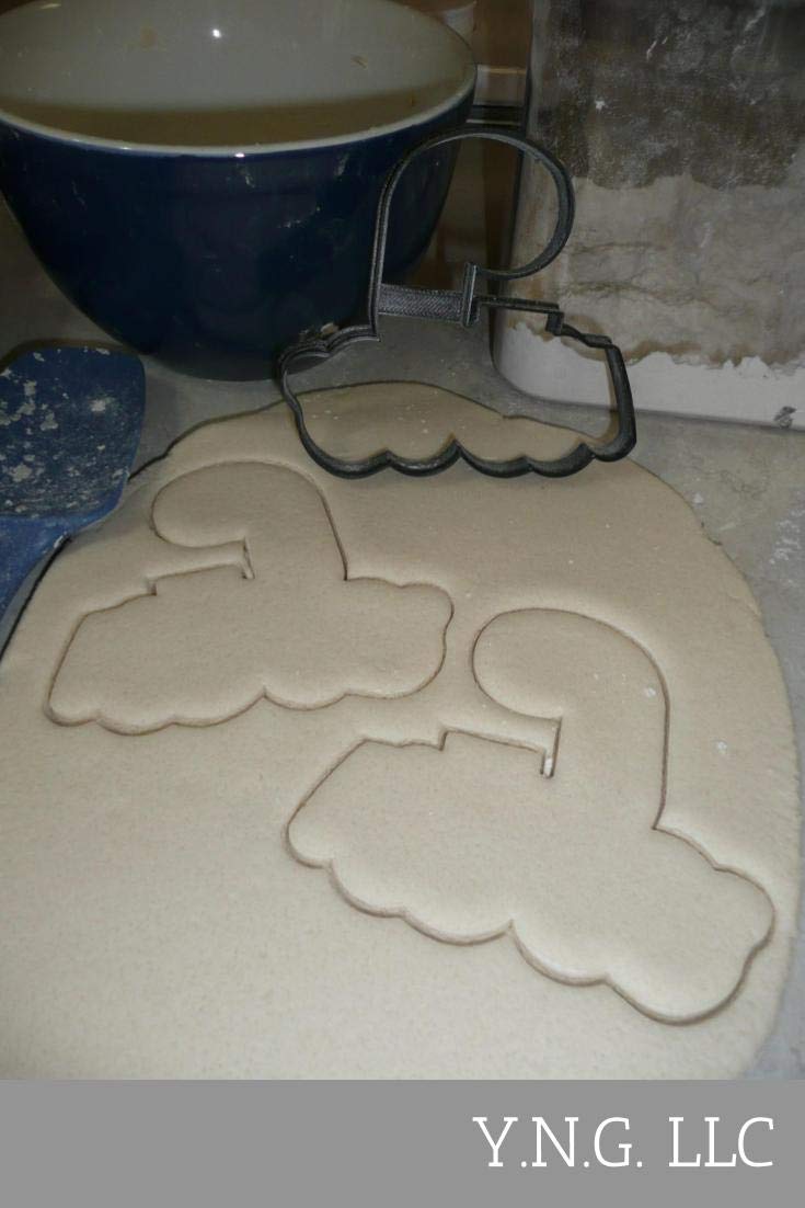 FANCY NUMBER OUTLINE WITH WORDS 1 TO 10 SET OF 10 COOKIE CUTTERS MADE IN USA PR1288