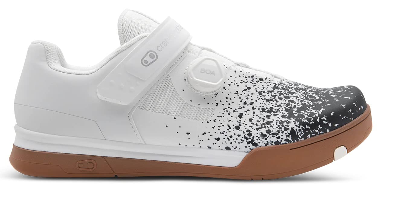 Crank Brothers Mallet BOA Shoes - Black/White - Gum - 9.5