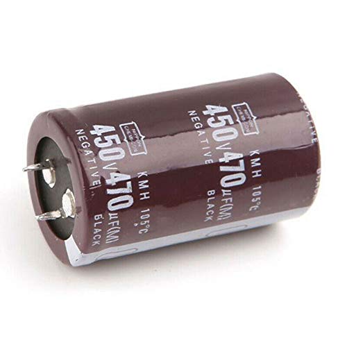 Electric Welder Components 450V 470uF Aluminum Electrolytic Capacitor 30x50mm