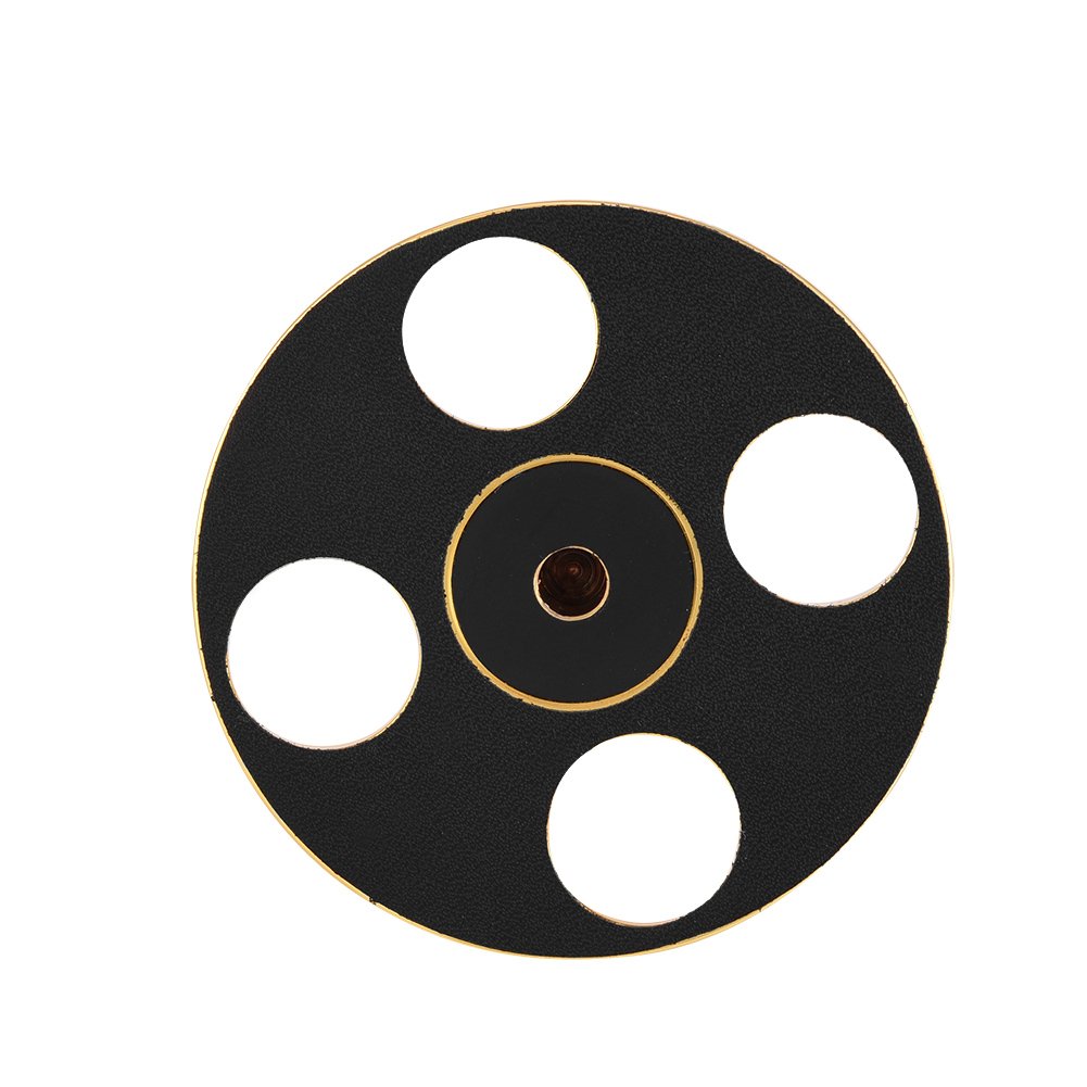Sanpyl Turntable Copper Disc Record Stabilizer Clamp for LP Record Player Metal Audio Turntable Balanced Record Weight Clamp