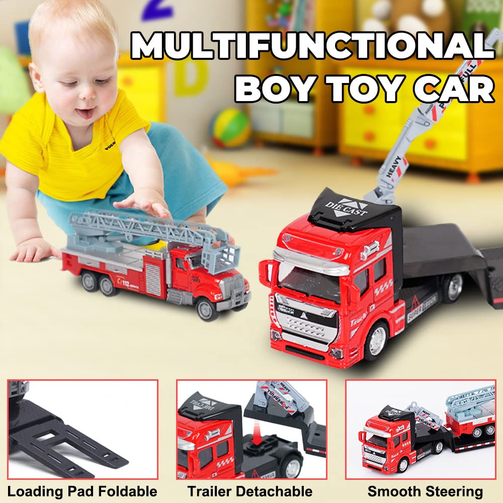 Crelloci City Bus Toy Set