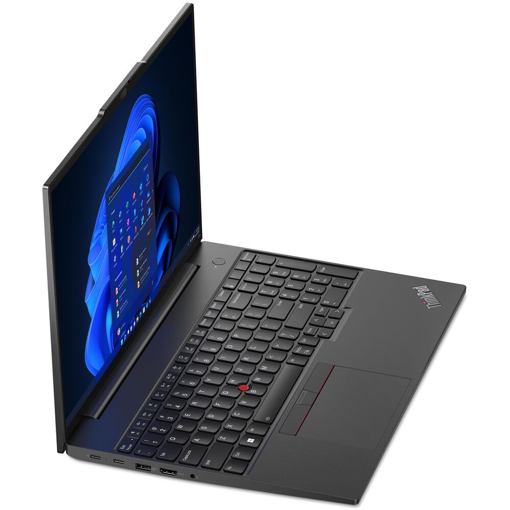 Lenovo ThinkPad E16 Home & Business Laptop (AMD Ryzen 5 7530U 6-Core, 24GB RAM, 1TB PCIe SSD, AMD Radeon, 15.6" 60Hz Full HD (1920x1080), WiFi, BT, Fingerprint, Backlit, Webcam, Win 10 Pro) w/Hub