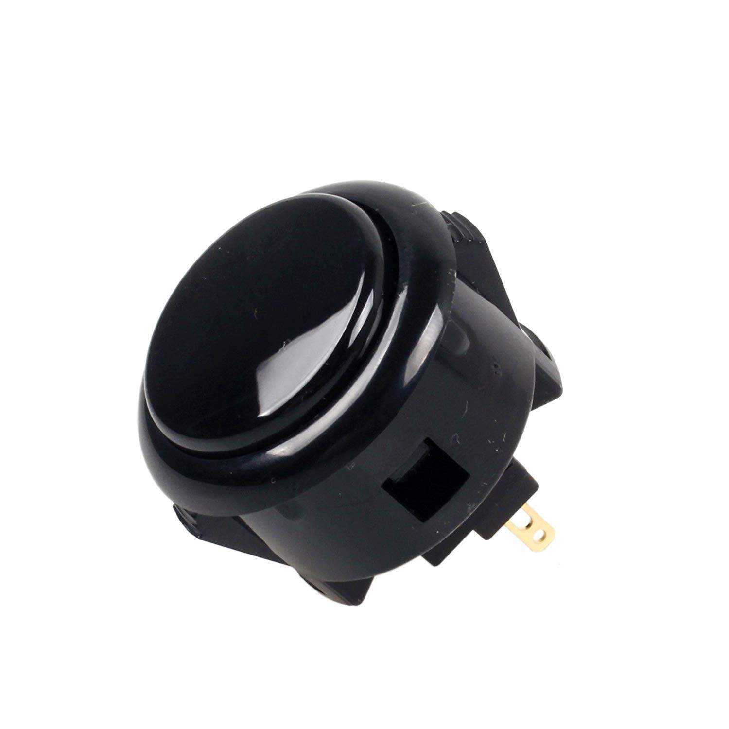 Sanwa JLF-TP-8YT Joystick + Sanwa 8 pcs OBSF-30 Push Button Bundle Kit Color : Black - for Arcade Game 4 & 8 Way Adjustable, Compatible with Catz Mad SF4 Tournament Joystick S@NWA