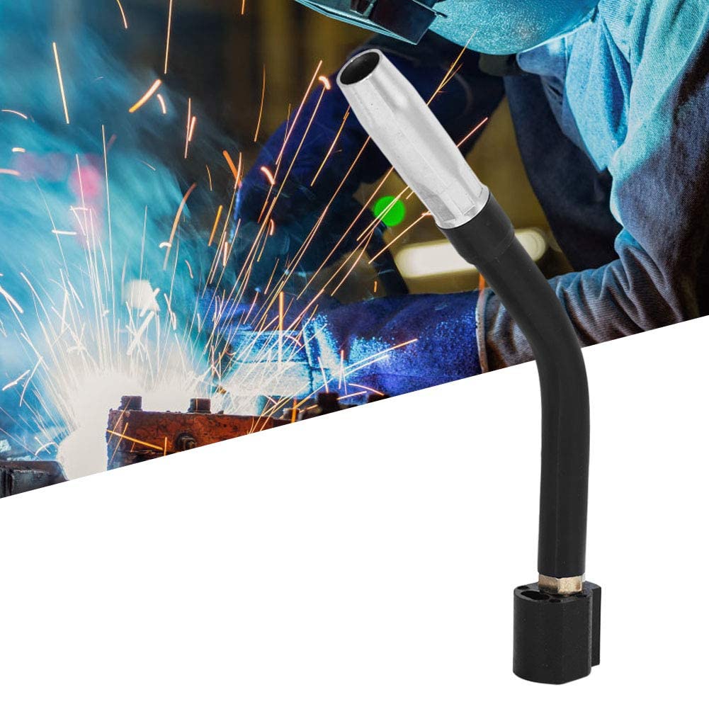 Durable Swan Neck Welding Nozzle Welding Nozzle Welding Welder Nozzle 15AK Streamlined for Binzel MIG Welding Torch