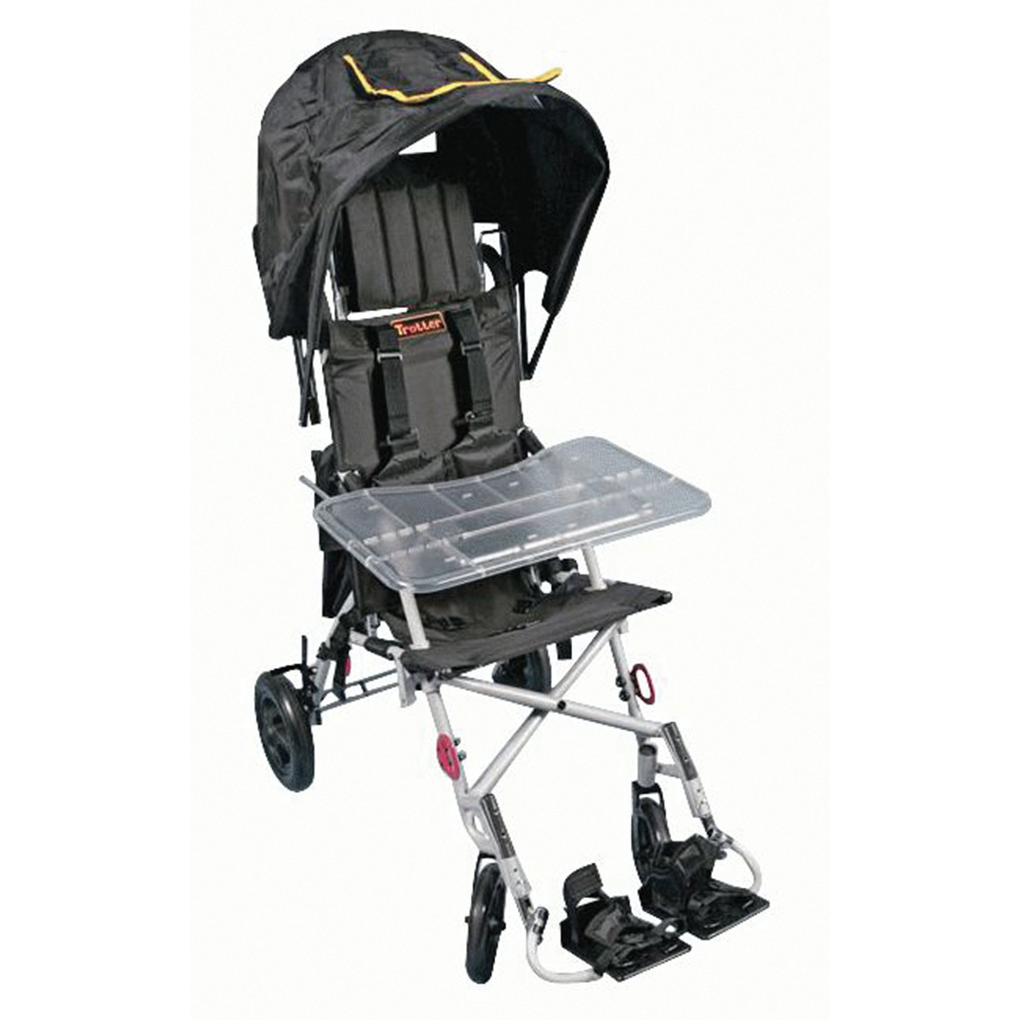 Wenzelite Upper Extremity Support Tray for Wenzelite Trotter Mobility Rehab Stroller, Black