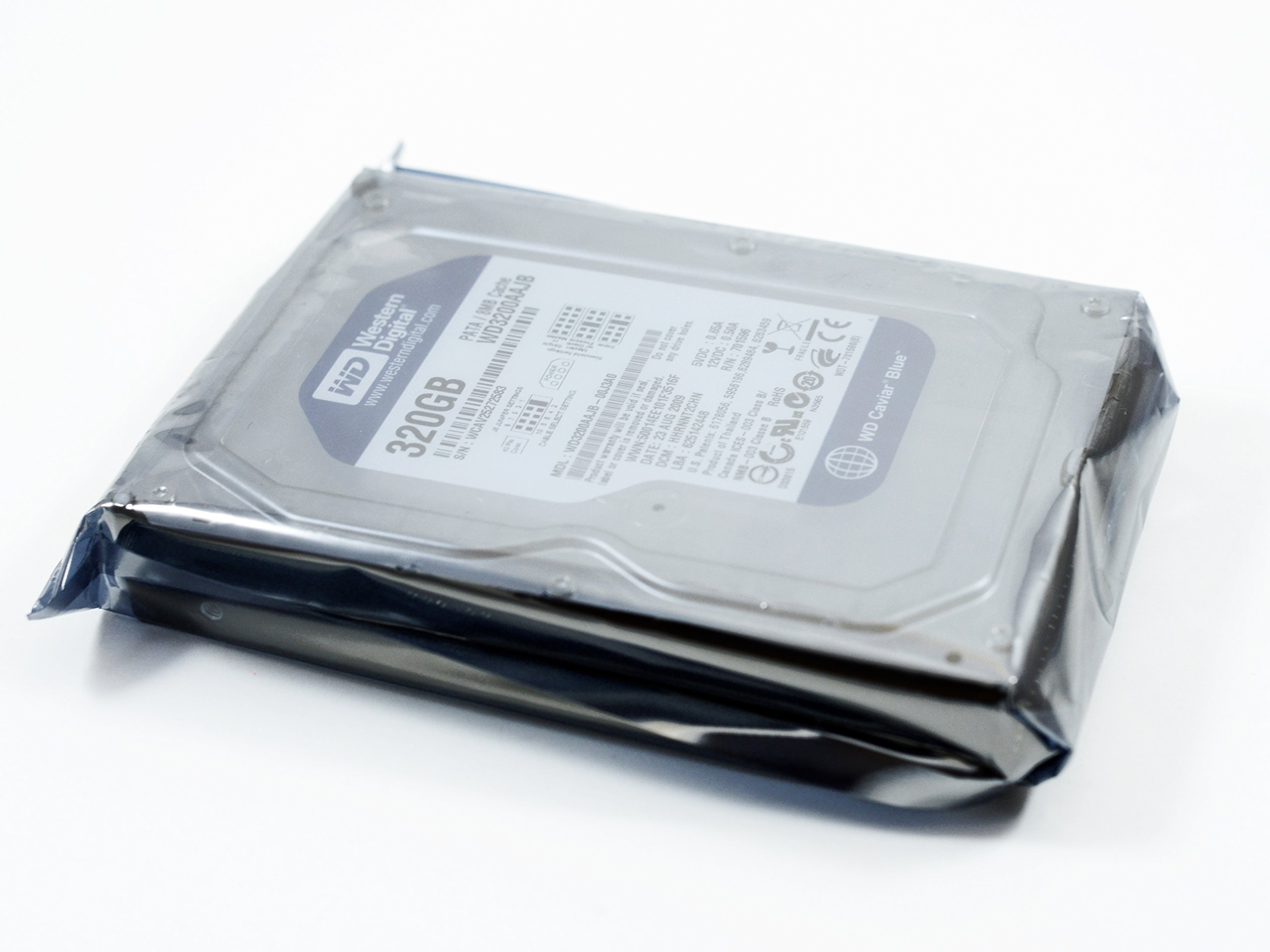 Western Digital 320 GB 3.5-Inch, 8 MB Cache, 7200 RPM EIDE Bulk/OEM Hard Drive WD3200AAJB (Caviar Bl