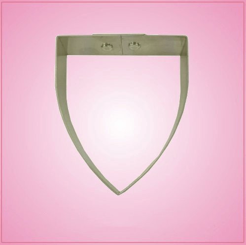 Flat Top Shield Cookie Cutter 3-1/4-inch by 2-3/4-inch