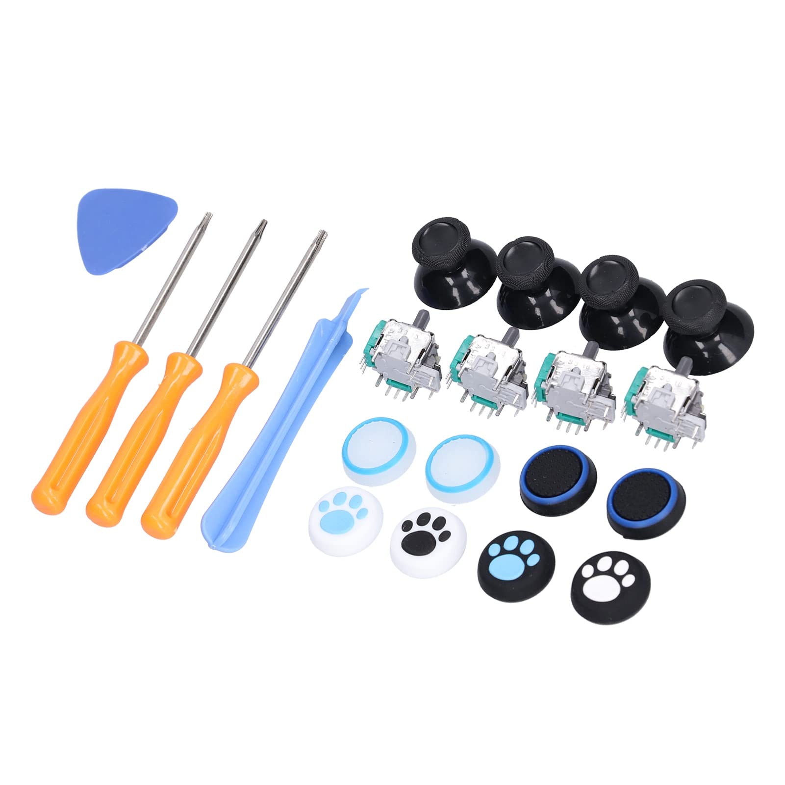 CHICIRIS Repair Tools Kit, Practical Humanized Wear Resistant Joysticks Repair Kit for Controller