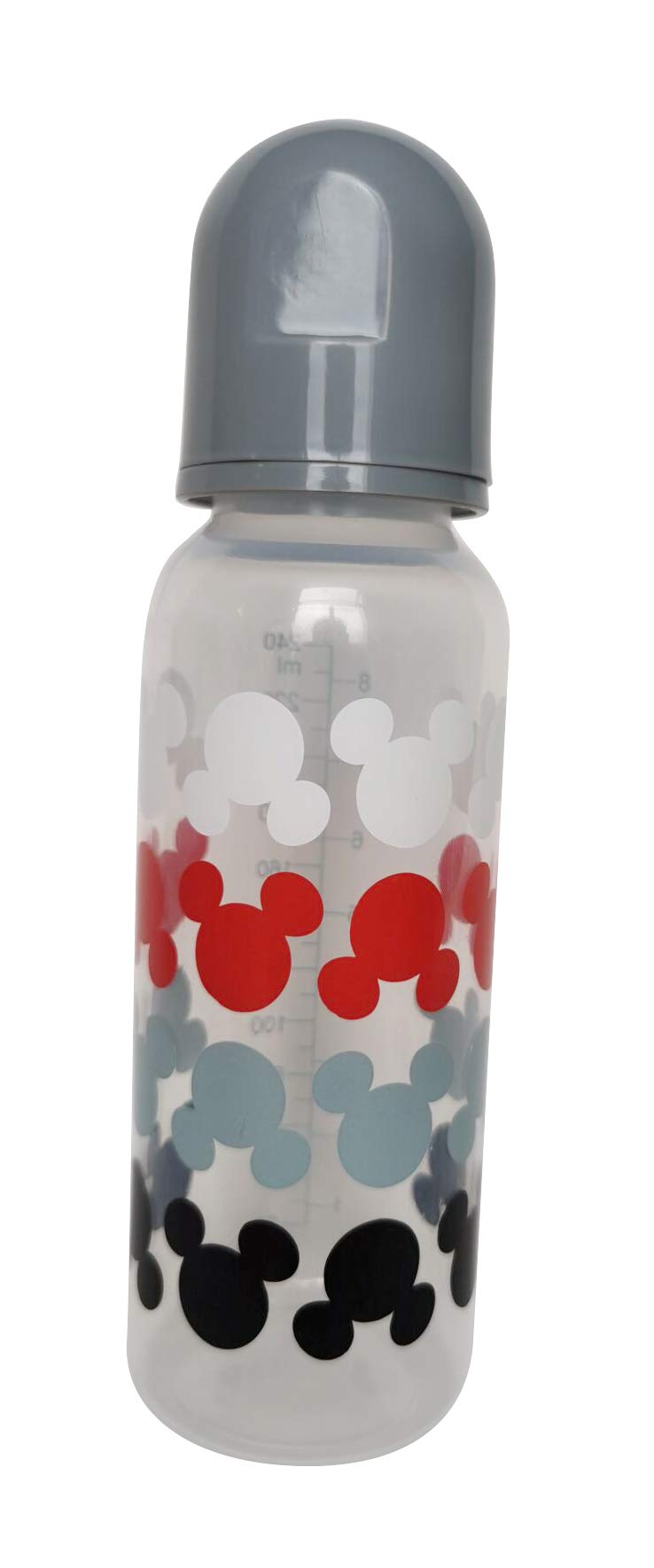 Cudlie Disney Baby Boy Mickey Mouse 9 oz Pack of Three Baby Bottles, Mickey Faces