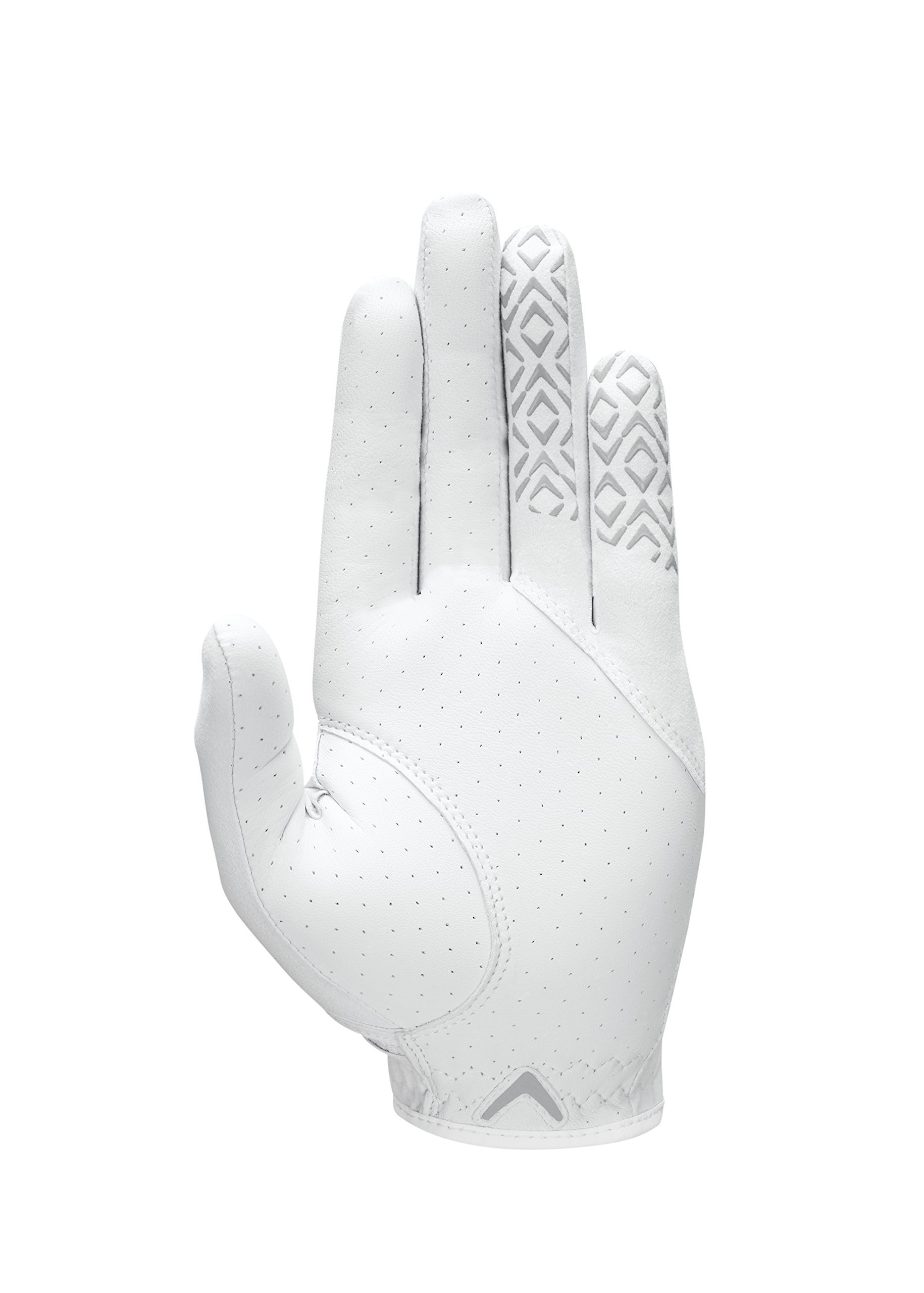 Callaway Golf Female Uptown Glove Golf Glove 2017 Uptown Wlh M Wht 17 White, Medium