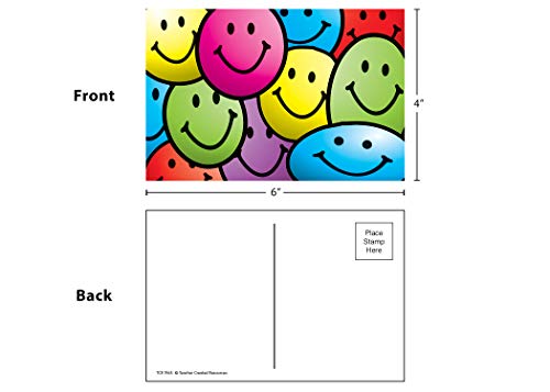 Teacher Created Resources Smiley Faces Postcards (1965)