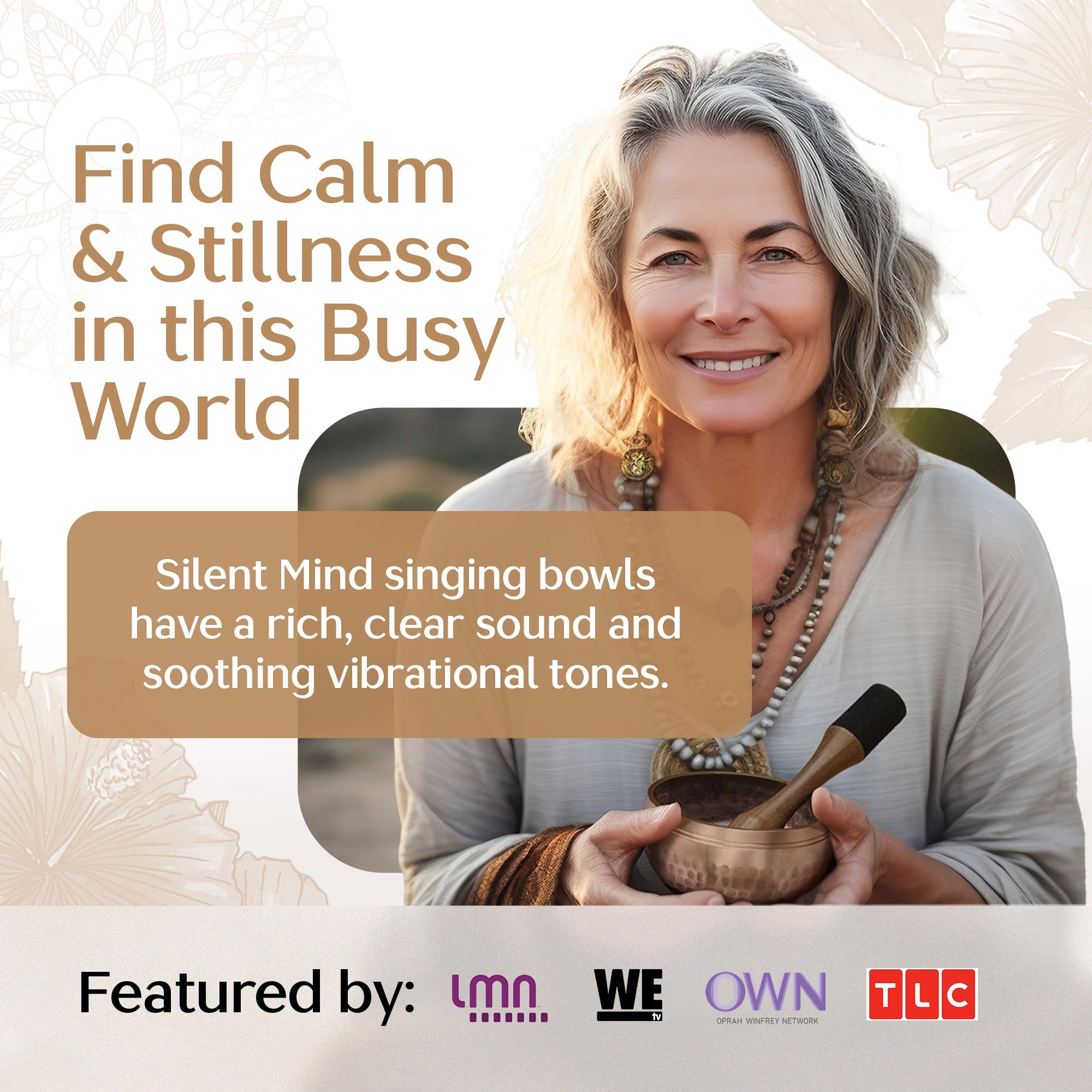 Tibetan Singing Bowl Set β Authentic Hand-Tuned Sound Bowl for Meditation β Complete Meditation Bowl Kit with Cushion, Mallet & Guide β Perfect Tibetan Bell for Yoga, Relaxation, & Sound Healing