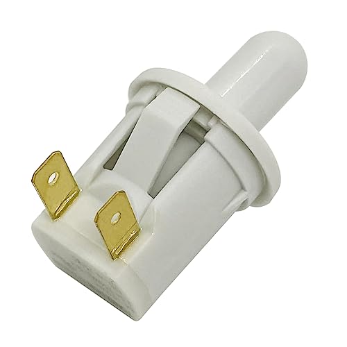 JFQWLE 297243800 Refrigerator Door Light Switch for Electrolux Frigidaire Subzero Kenmore Refrigerator, Freezer Light Switch Replacement Parts for AP4370047 PS2332280 216361000 216472300