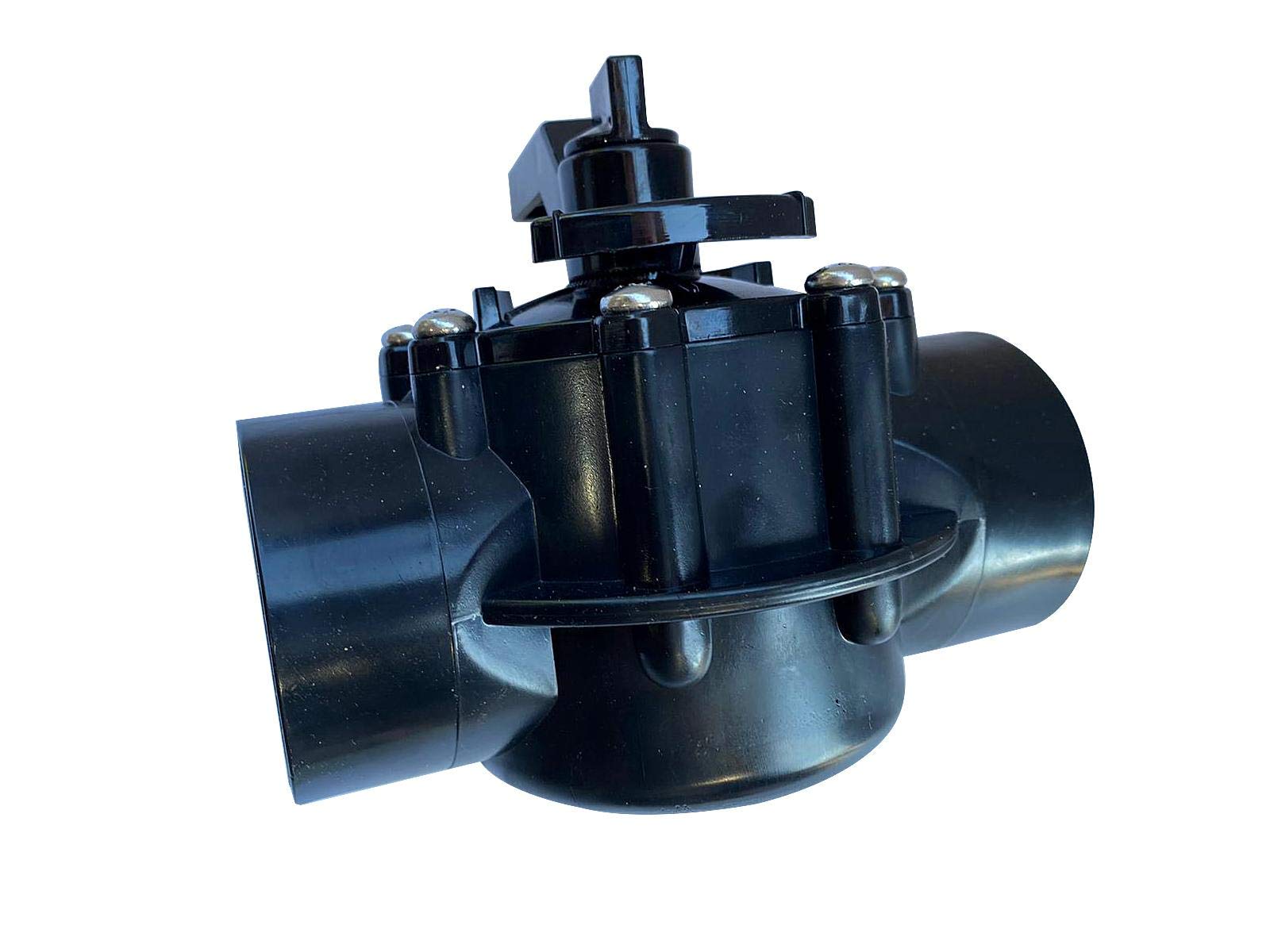 FibroPool Swimming Pool Diverter Valve - 2 Inch - 2 Way - Positive Seal & Non Lube Replacement Valve for Pools and Spas