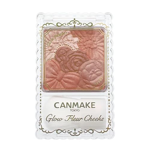 CANMAKE GLOW FLEUR CHEEKS 12 Cinnamon Latte Fleur