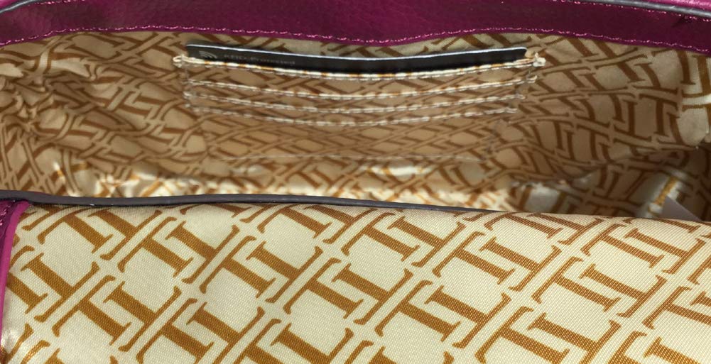 Tignanello Lillie Saddle Cross Body W/RFID Protection, Garnet