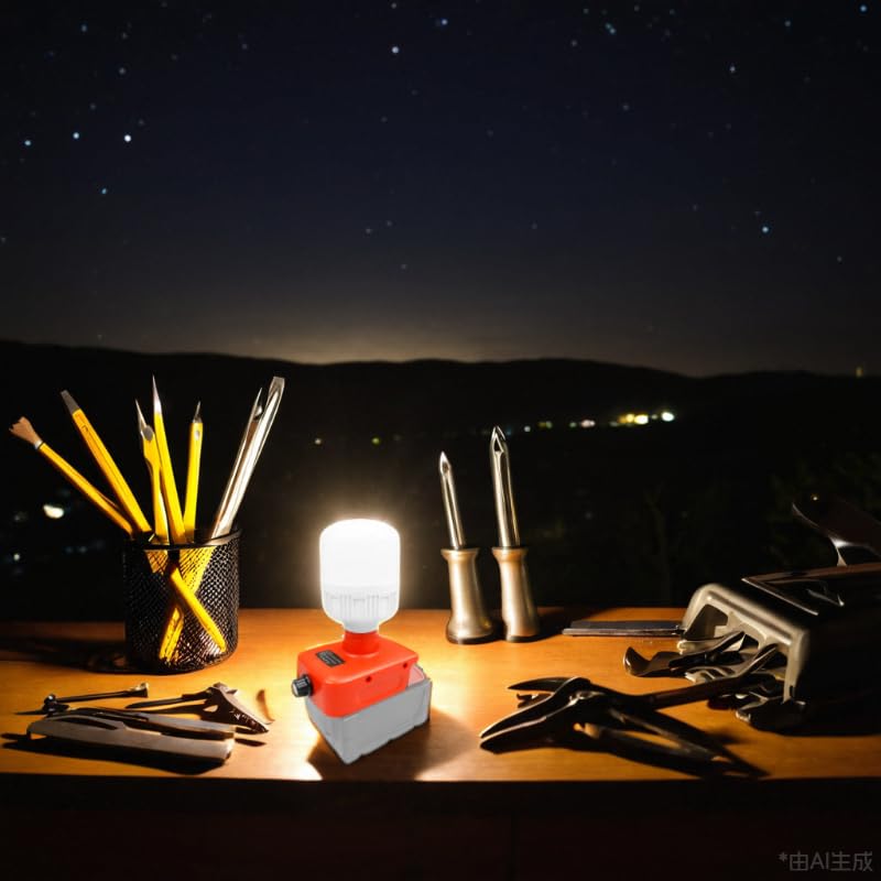 FDBIEBCV DEWALT 20V Max LED Work Light 12W 1300LM Handheld Flashlight for Indoor & Outdoor Use, Cool White Light, Battery-Powered (for Dewalt 20V)