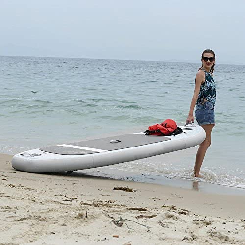 Casulo Inflatable Paddle Boards iSUPs with SUP Accessories & Backpack, Inflatable Stand Up Paddle Board for Beginners or an Expert Paddler, Blow up Paddle Boards