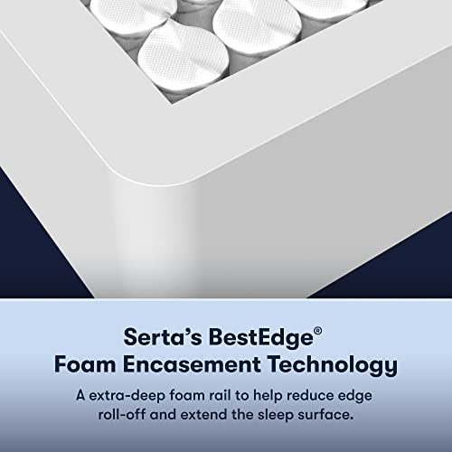 Serta Perfect Sleeper Enhanced 13.5" California King Mattress - Medium, Cooling Gel Memory Foam, Pocket Innersprings for Motion Isolation, Edge Support, CertiPUR-US Certified - Nurture Night