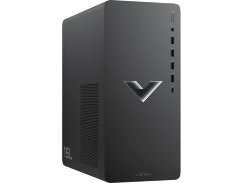 HP Victus 15L Gaming Desktop Computer AMD Octa-Core Ryzen 7 5700G Processor (Beats i7-10700) 16GB RAM 2TB SSD AMD Radeon RX 6600XT 8GB Graphic (>NVIDIA RTX 3060) USB-C DiplayPort Win11 + HDMI Cable