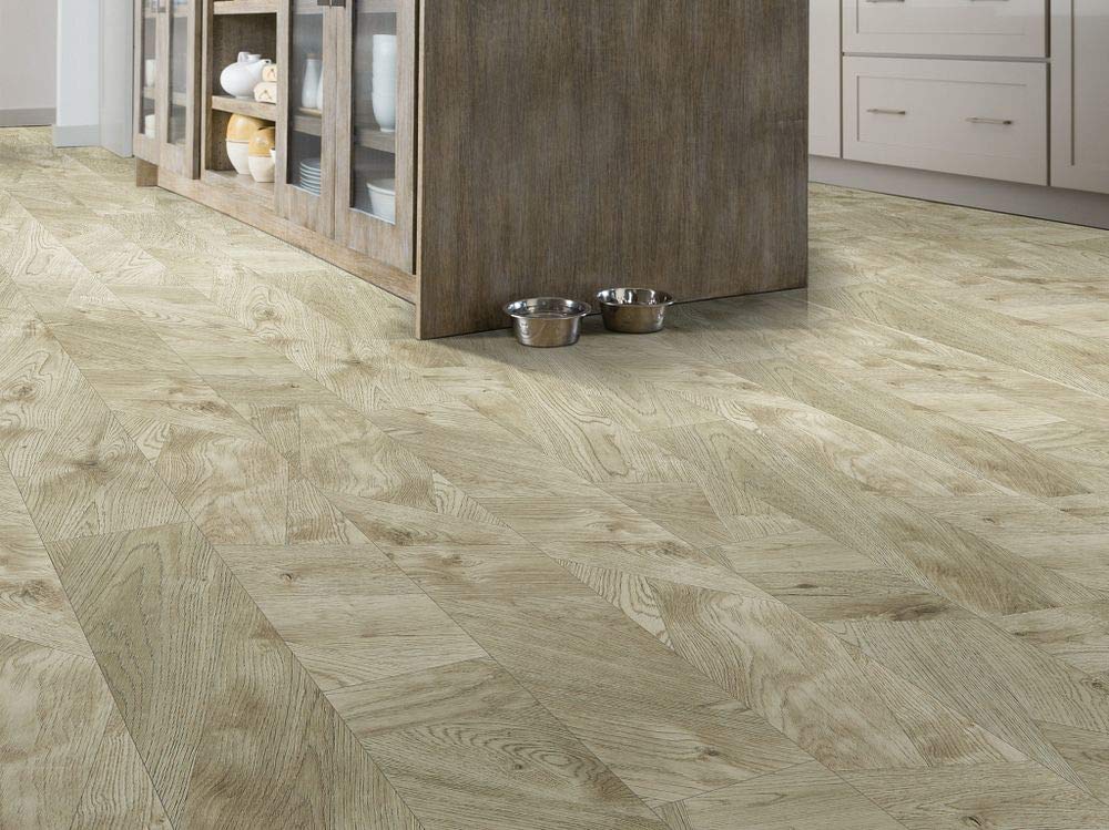 Shaw Floors 702SA02011 Tenacious HD+ Milled Vinyl Flooring, Bazaar Spice, 18 Square Feet