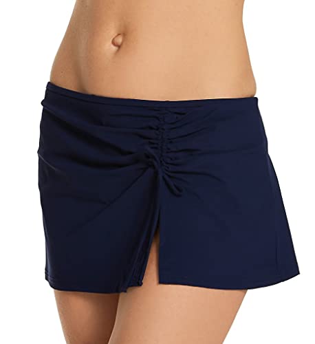 Profile by Gottex Women's Standard Classic Side Tie Skirted Swimsuit Bottom, Tutti Frutti Navy, 10