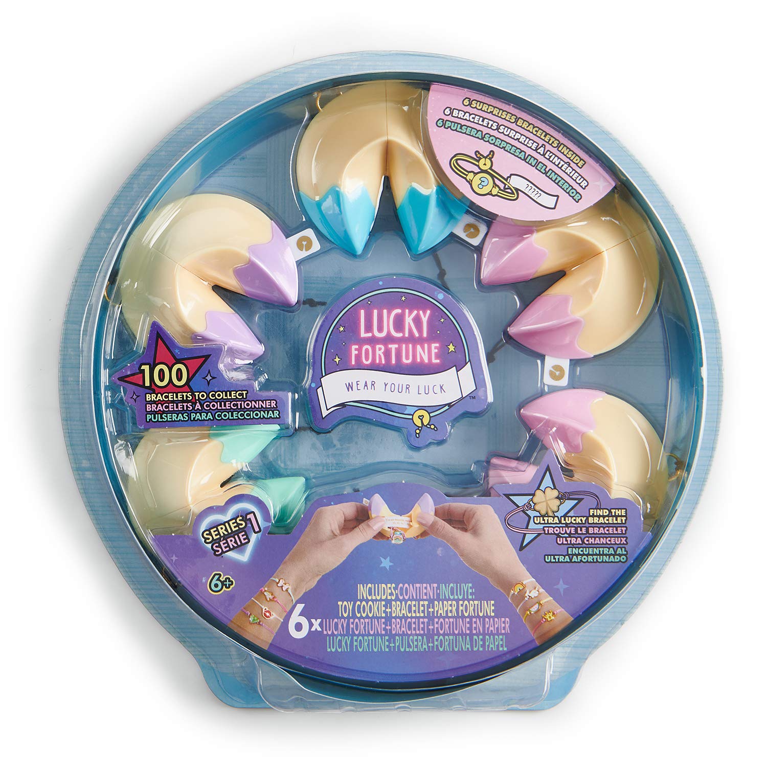 WowWee Lucky Fortune Blind Collectible Bracelets - Amazon Exclusive 6 Pack - Series 1