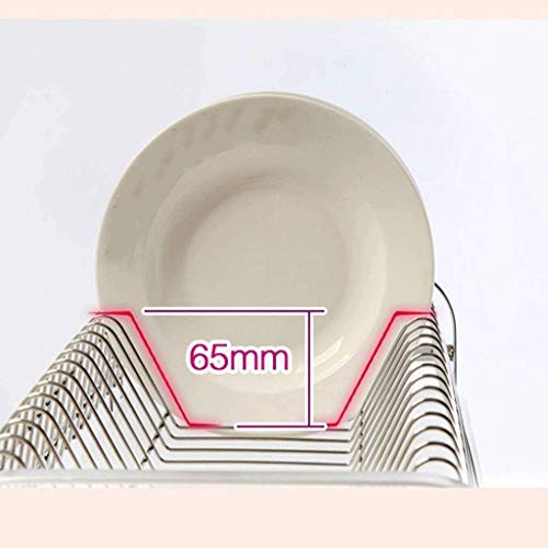 SDGH Dish Rack Kitchen Rack Three-Tier Dish Rack Drain Rack Bowl Storage Box Drying Dish Rack Knife Rack Kitchen Storage Rack