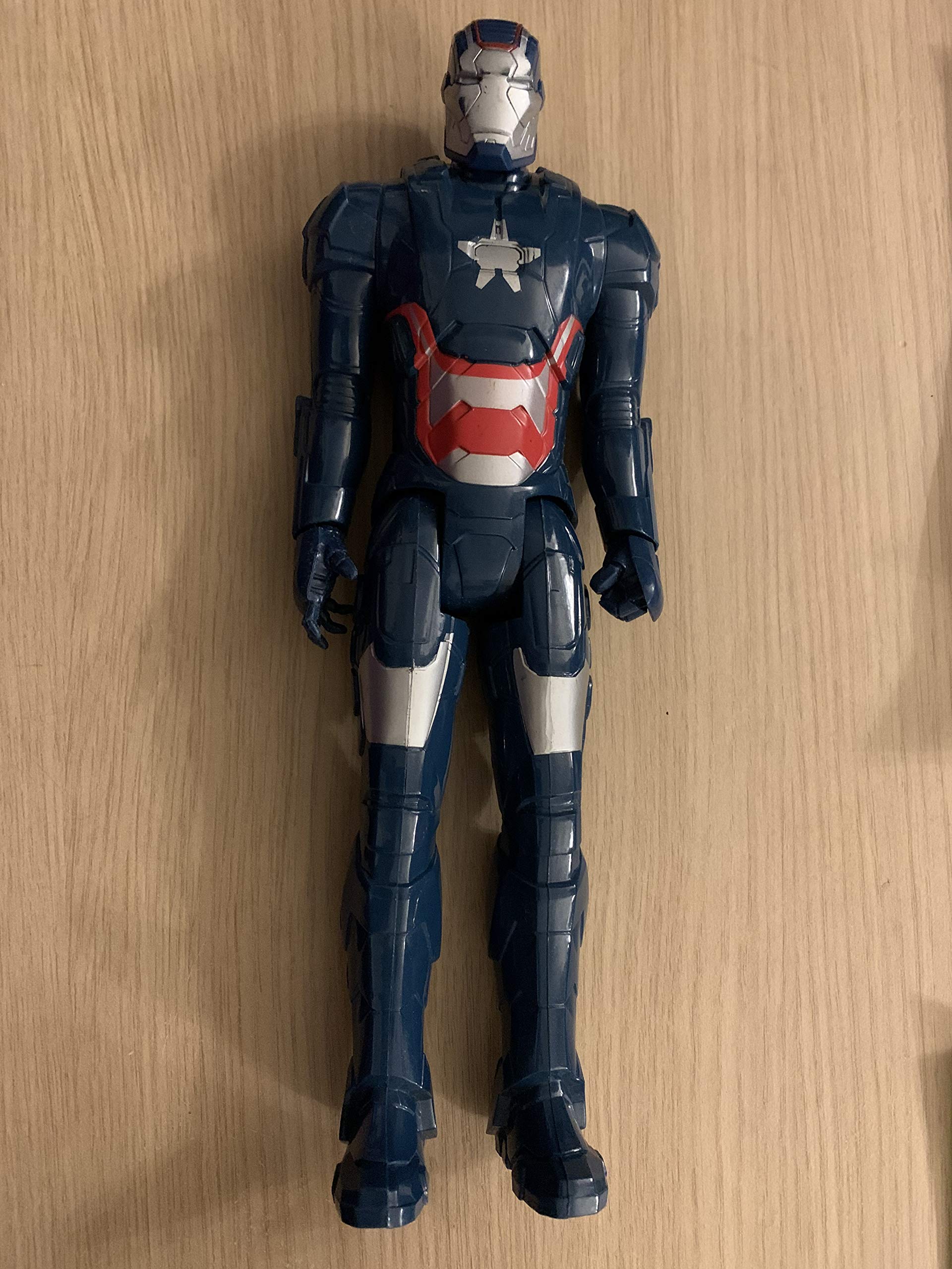 Titan Hero Series Iron Patriot War Machine 12 Inch Tall Action Figure from Marvel Avengers