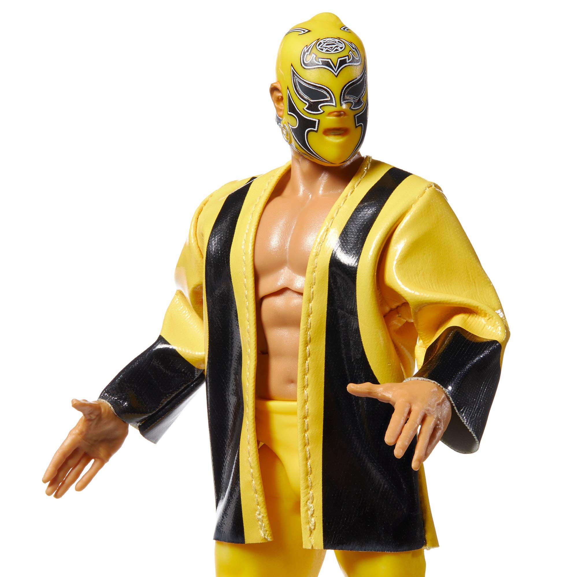 WWE Andrade Elite Series #74 Deluxe Action Figure with Realistic Facial Detailing, Iconic Ring Gear & Accessories