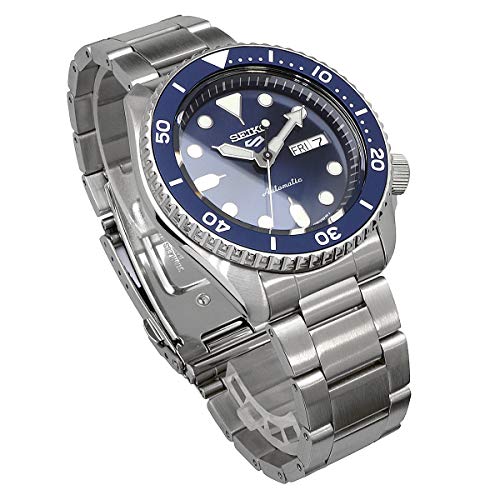 Seiko SRPD51 5 Sports Men's Watch Silver-Tone 42.5mm Stainless Steel