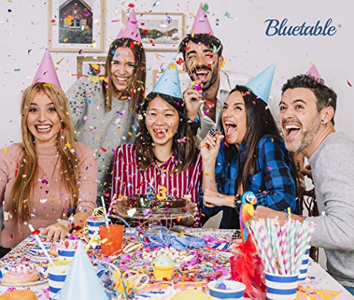 White Plastic Tablecloth Disposable Table Cloths Rectangle Tables - Heavy Duty (54” x 108”) 6 Foot or 8 Foot Tables, Birthday Parties Christmas Party [6 Pack]