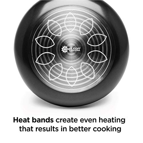 Ecolution EVBK-5120 Evolve Fry Pan, 8 Inch, Black