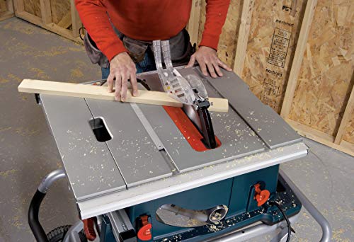 Bosch Power Tools 4100-10 Tablesaw - 10 Inch Jobsite Table Saw with 25 Inch Cutting Capacity and Portable Folding Table Stand