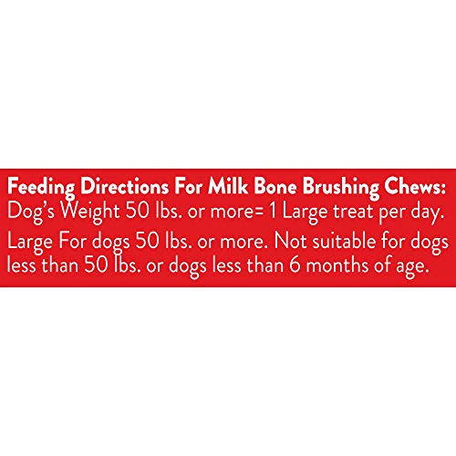 Milk-Bone Original Brushing Chews, 26 Large Daily Dental Dog Treats