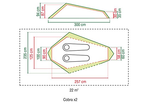 Coleman Cobra 2 Backpacking Tent - Two Person