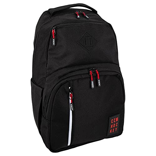 CCM Hockey Lifestyle BackPack Bag, Black