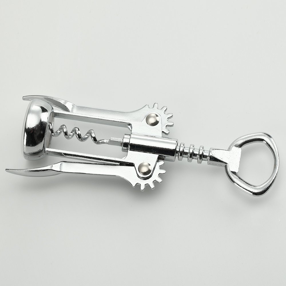 Wing Corkscrew Wine Opener by HQY - Premium All-in-one Wine Corkscrew and Bottle Opener - Risk Free Money-back!