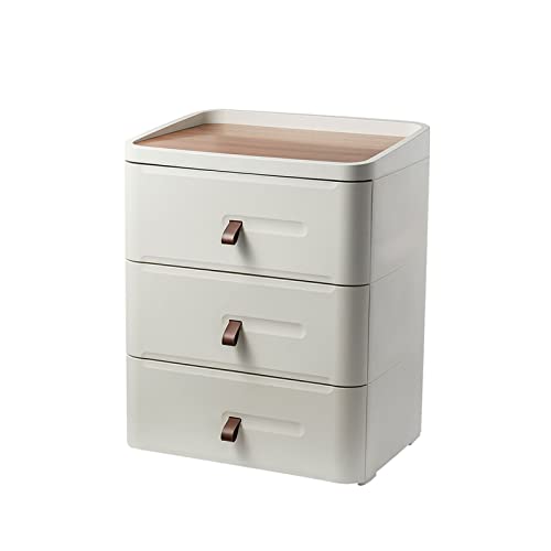 HIGOH Bedside Table Bedside Table Bedroom Dresser Simple Bedside Table Bedroom Furniture Dresser Bedroom Drawer Organizer Bedside Table